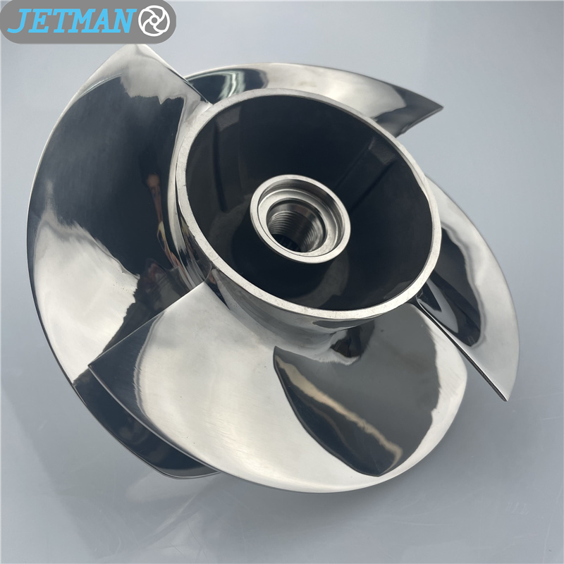 Jet Ski Impeller PWCMAN 161MM - 4-Blade Stainless Steel, For Seadoo RXP ...
